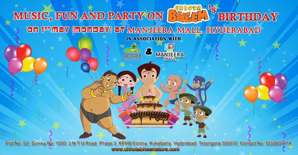 Chhota Bheem Official Website | Green Gold Animation