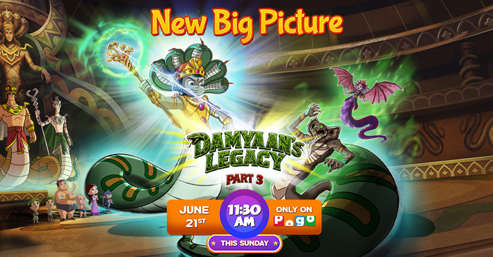 New Big Picture - Chhota Bheem in Damyaan's Legacy - Part 03 | 21st ...