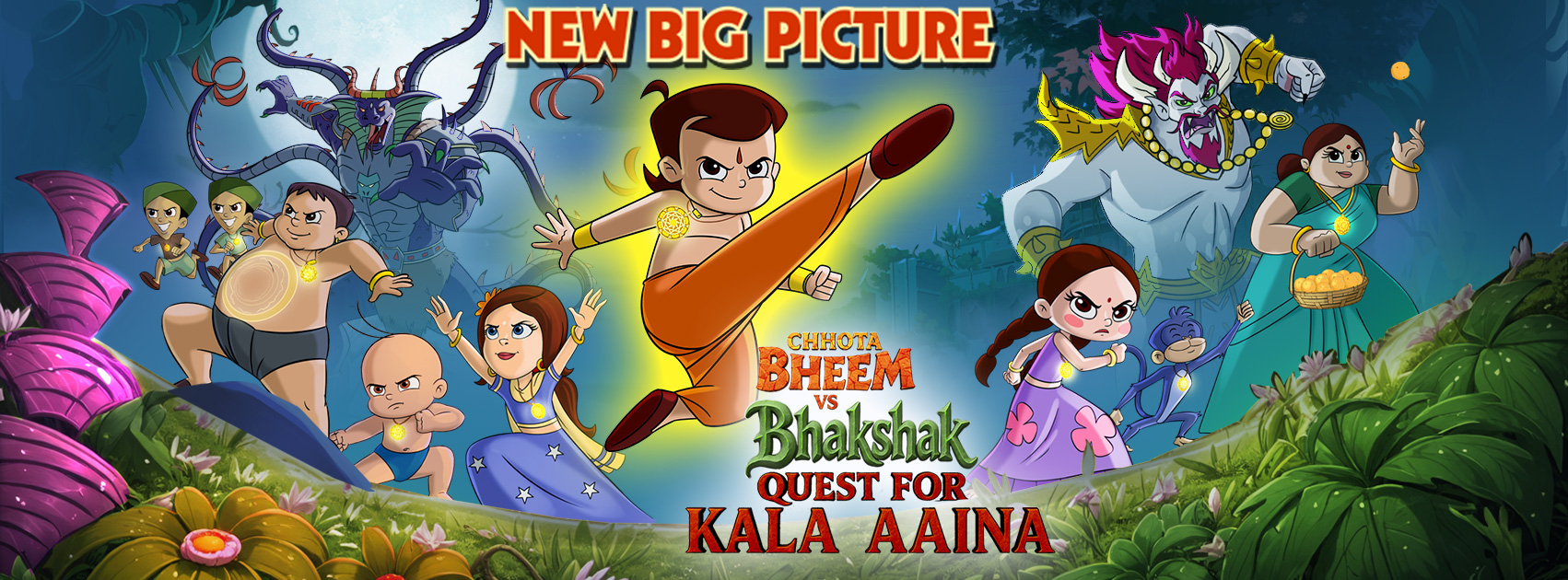 New Big Picture Chhota Bheem vs Bhakshak Quest for Kala Aaina Part 3 ...