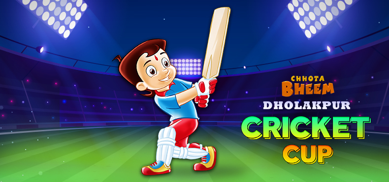 Chhota Bheem Dholakpur Cricket Cup Game | Free Games for Kids